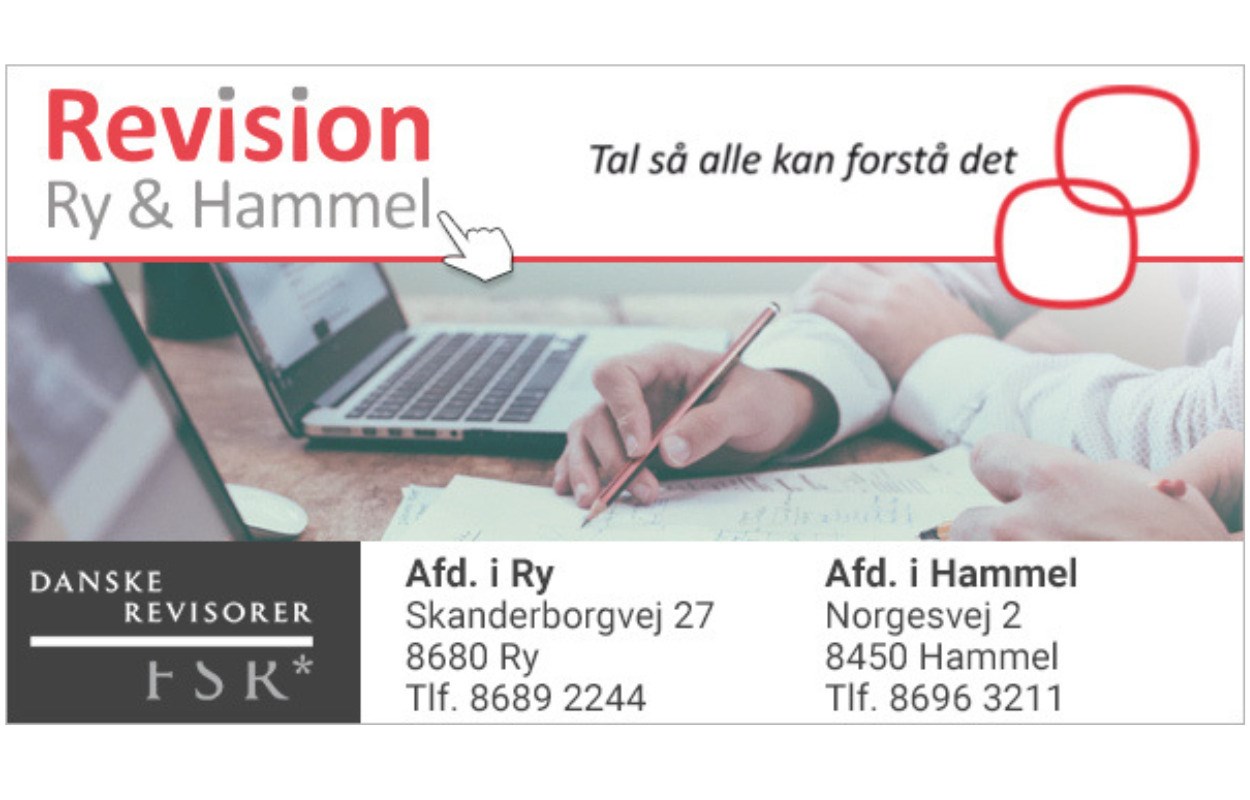 Revision Ry & Hammel guider dig: Ny bogføringslov i 2023 | VORES By Ry Revision Ry & Hammel guider dig: Ny bogføringslov i 2023 | VORES By Ry
