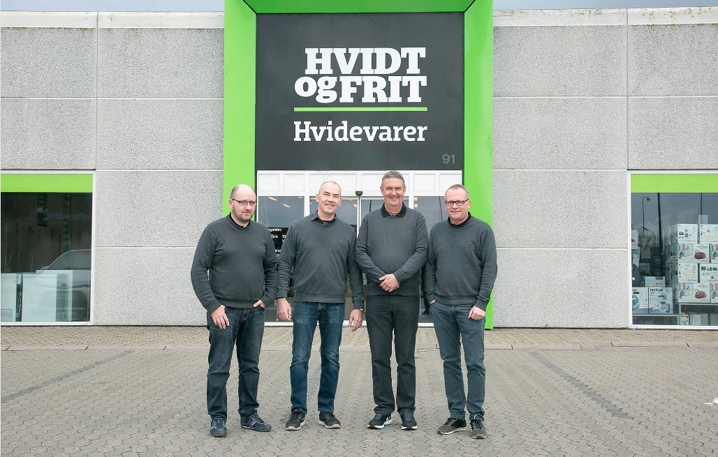 Bredt udvalg af hvidevarer og ekstra service hos Hvidt og Frit Hvidevarer Hjørring | VORES Hjørring