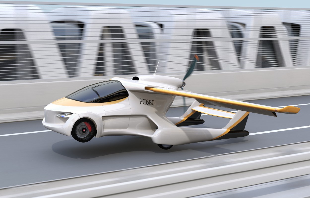 Auning indfører som de første flyvende biler! | VORES Auning