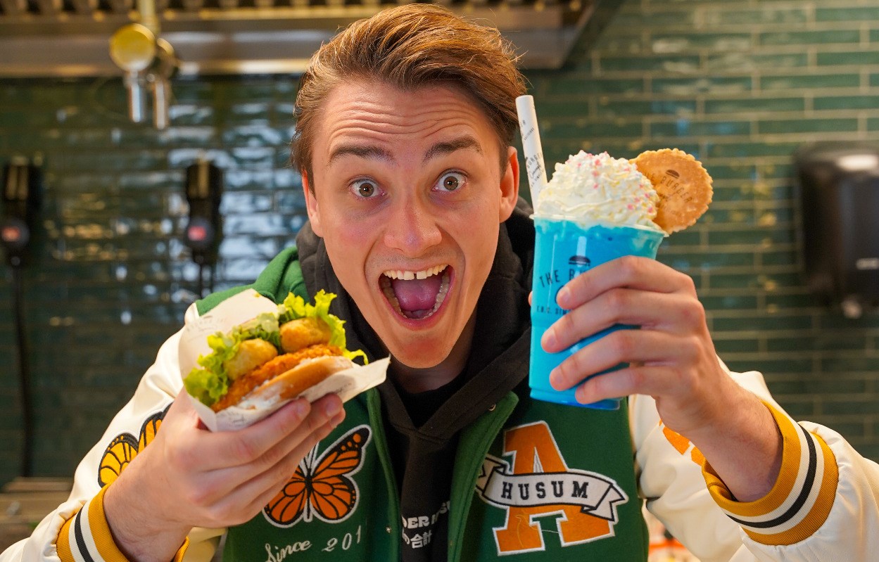 Kendt youtuber får egen burger og milkshake hos burgerbar i Viby ...